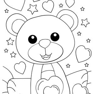 Valentine's Day Coloring Pages for Kids - 10 Fun & Adorable Printable ...