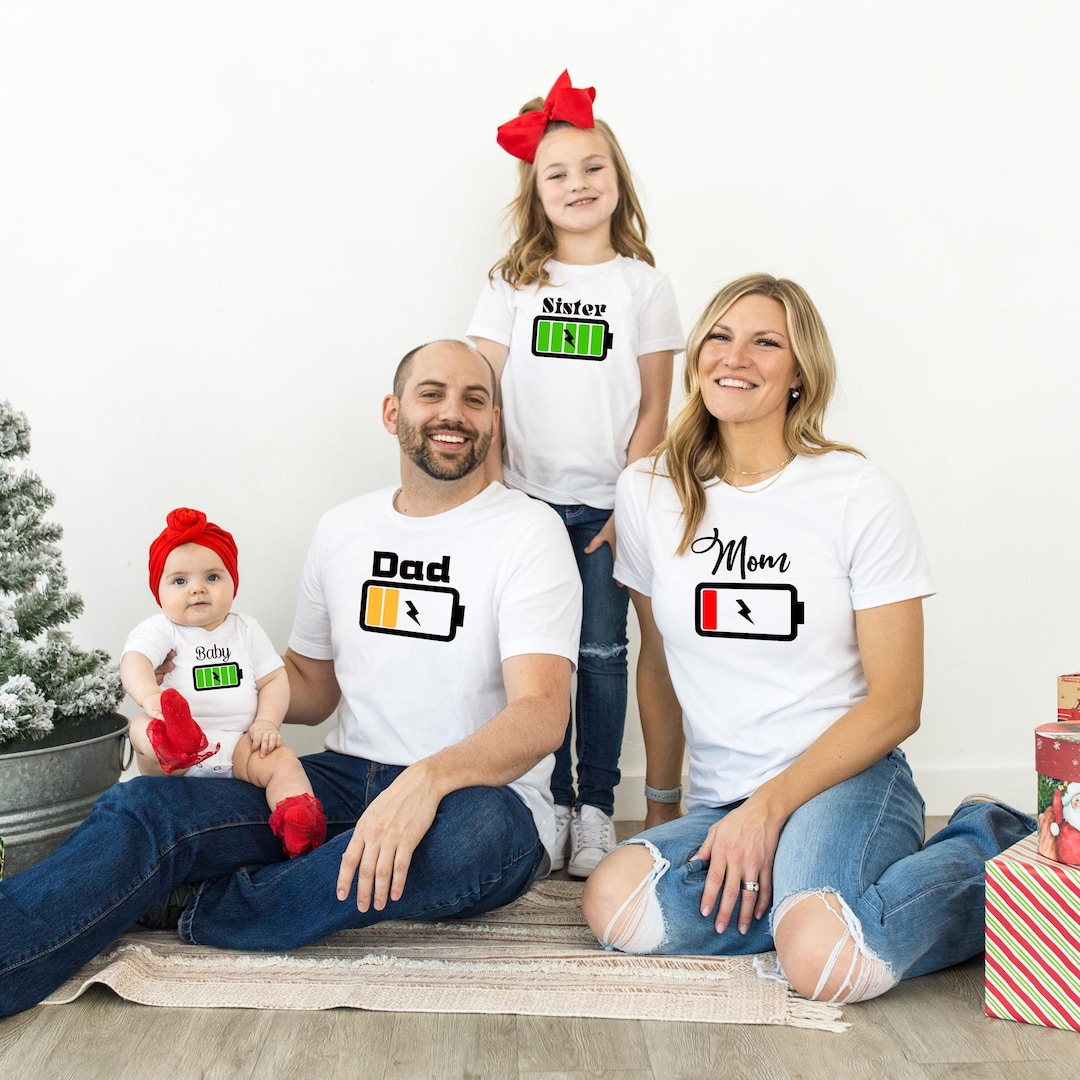 Battery Life Family Shirts, Battery Family Shirts, Battery Sweatshirt ...