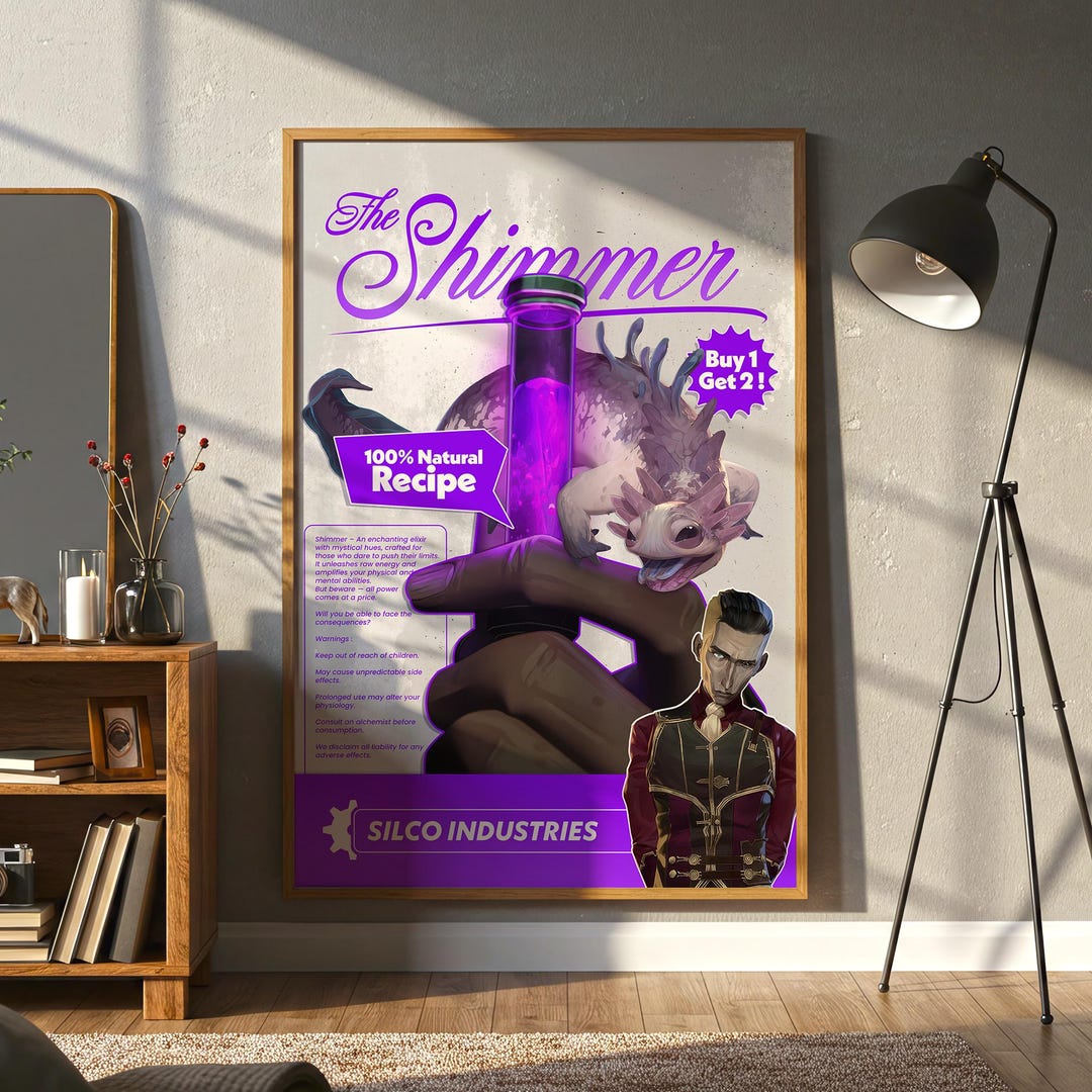 Arcane Shimmer Silco Poster - Etsy
