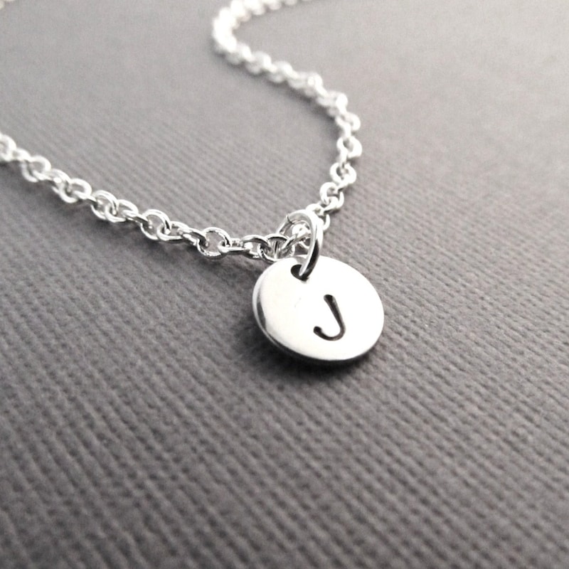 Initial Necklaces - Etsy
