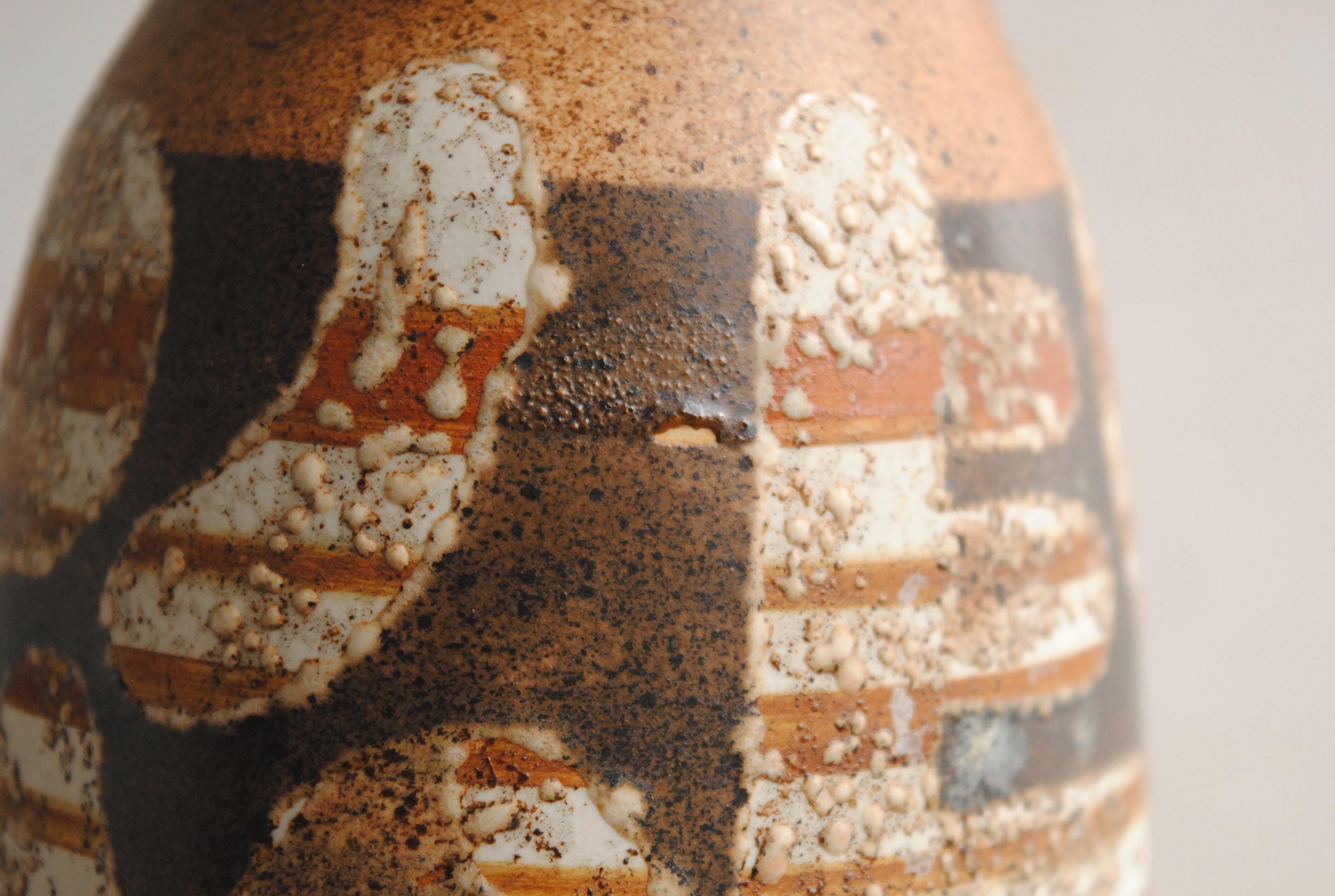 Vintage Lapid Pottery Vase: Mid Century Hand Painted Ceramic Vase - Etsy