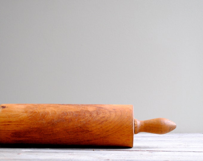 Large Antique Rolling Pin - Etsy