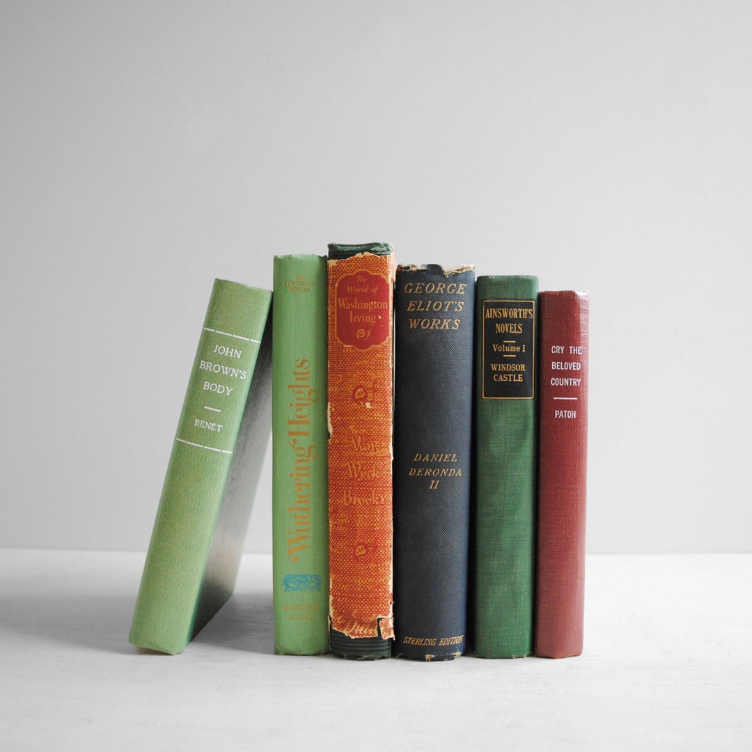 Vintage Classics Book Set, Hardbound Vintage Books With Famous Authors ...