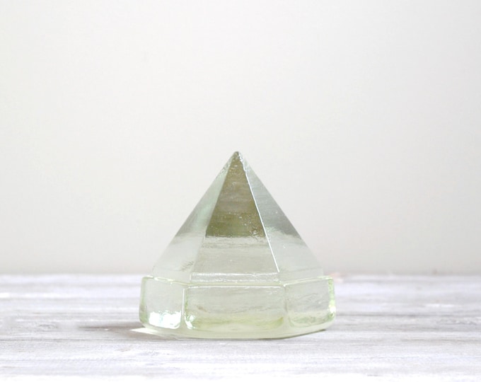 Vintage Ship Deck Prism Paperweight - Etsy