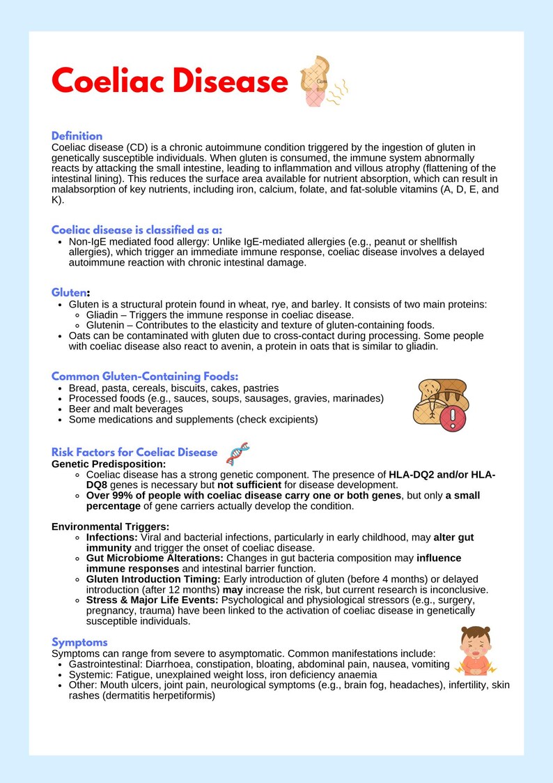 Comprehensive Guide to Coeliac Disease & Gluten-related Disorders for ...