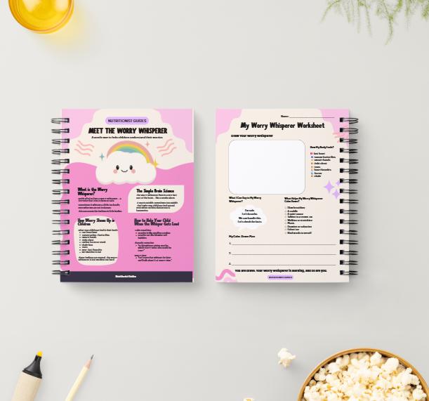 Anxiety Worksheet & Resource for Kids | the Worry Whisperer™ | Parent ...