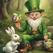 St. Patricks Day and Easter in March Together. Leprechauns and Easter ...