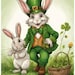 St. Patricks Day and Easter in March Together. Leprechauns and Easter ...