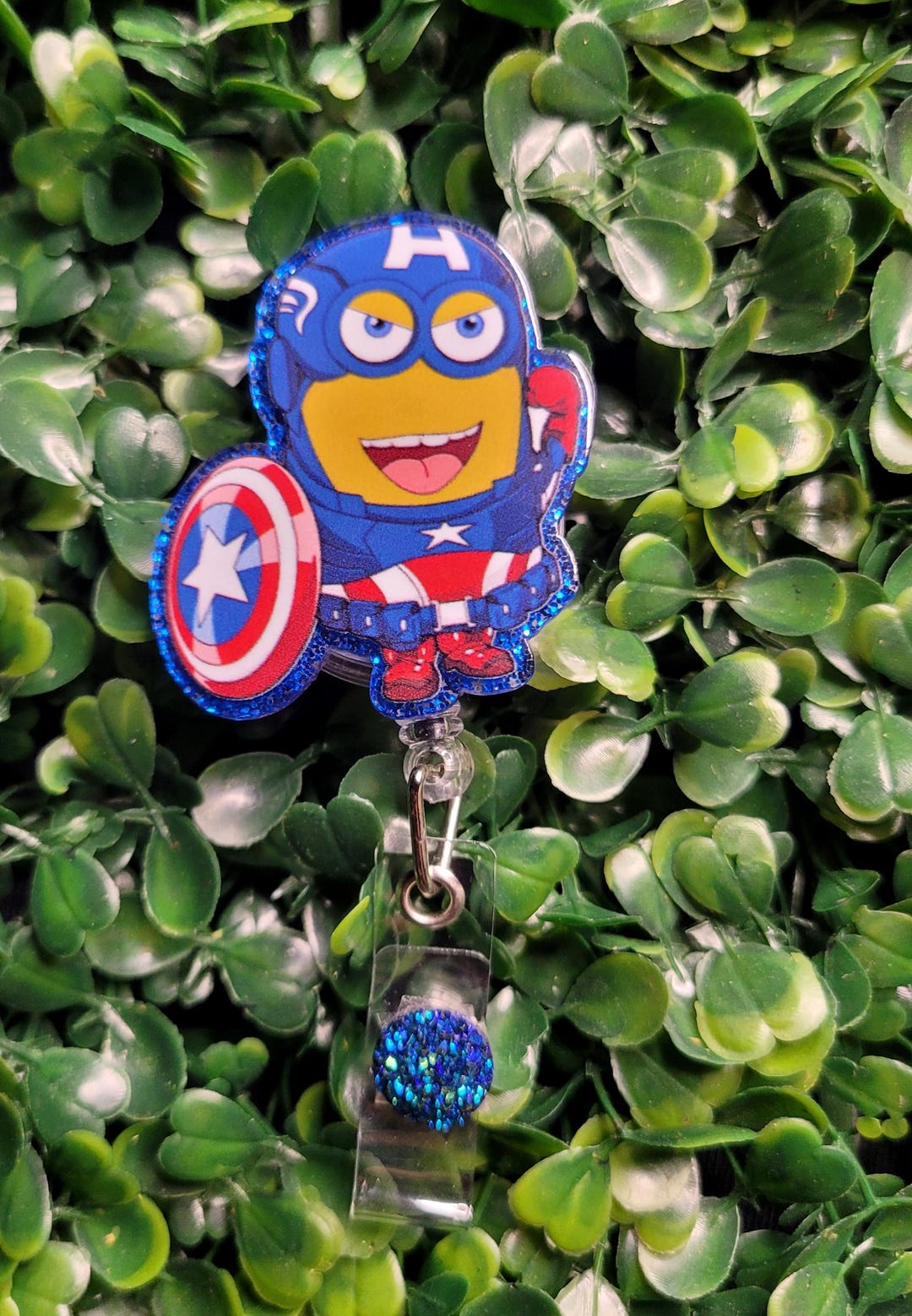 Minion Captain Badge Reel - Etsy