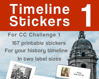 Timeline Cards | Etsy