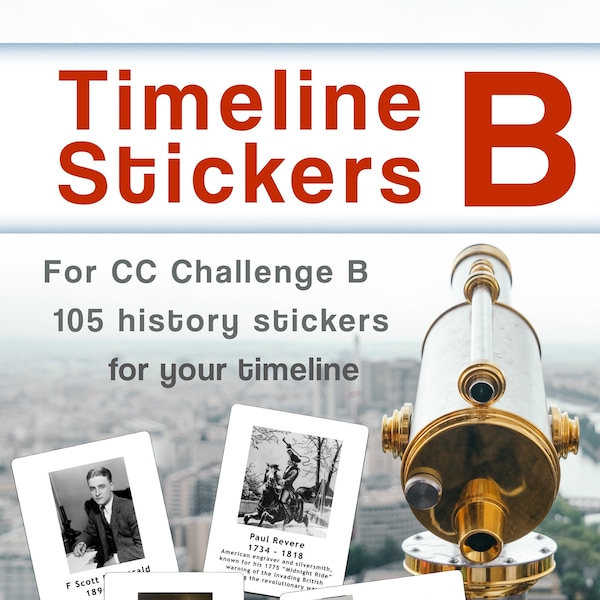 Challenge Timeline Stickers - Etsy