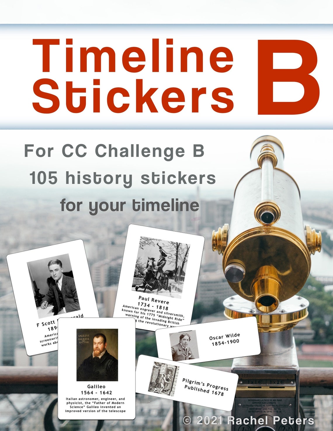 Small Timeline Stickers for CC Challenge B - Etsy