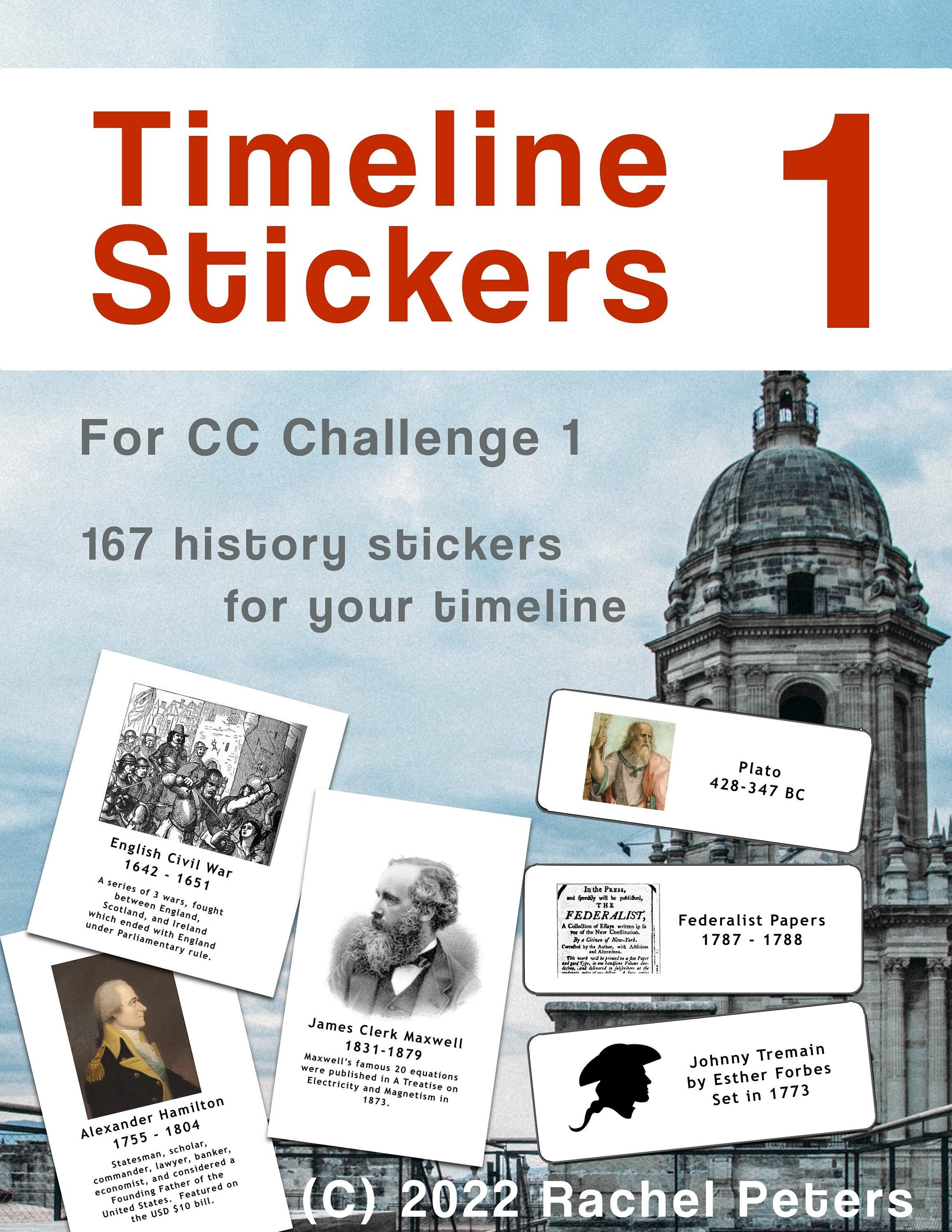 Small Timeline Stickers for CC Challenge 1 (american History) - Etsy