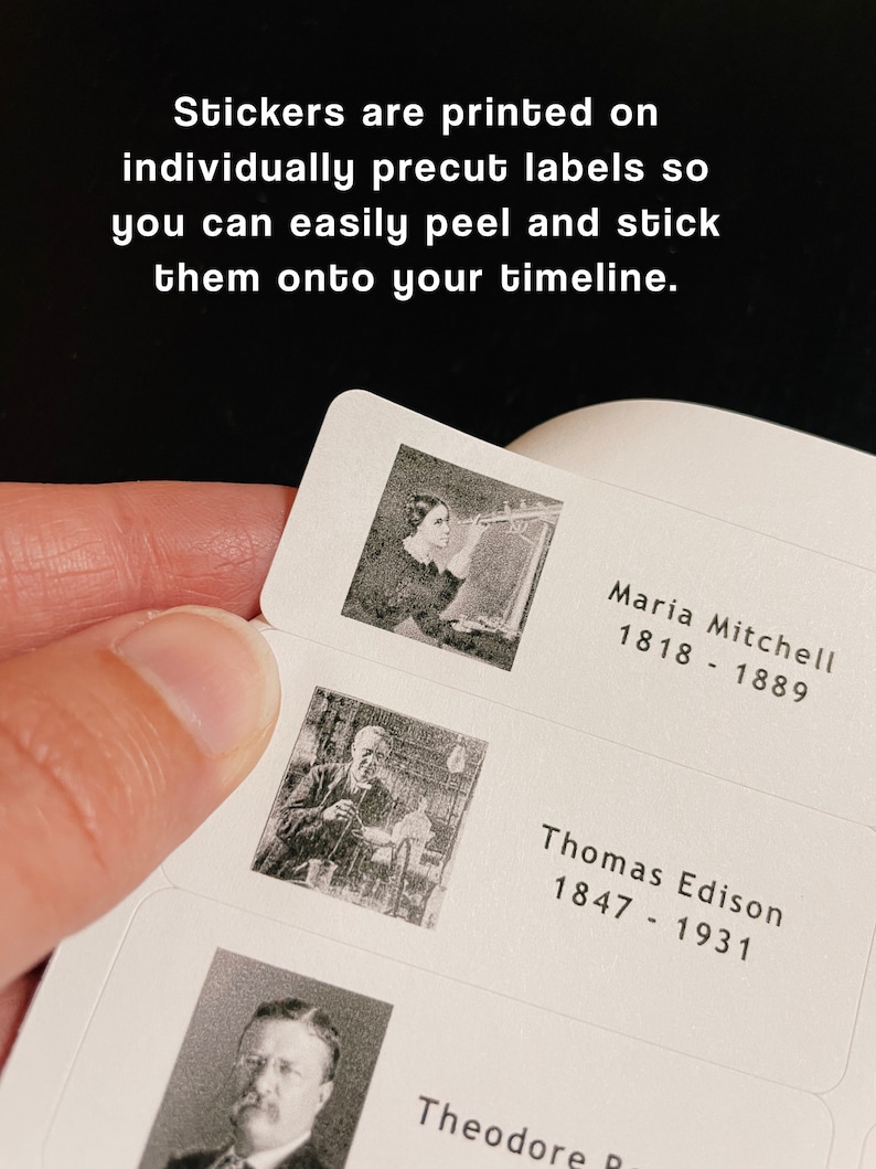 Small Timeline Stickers for CC Challenge B - Etsy