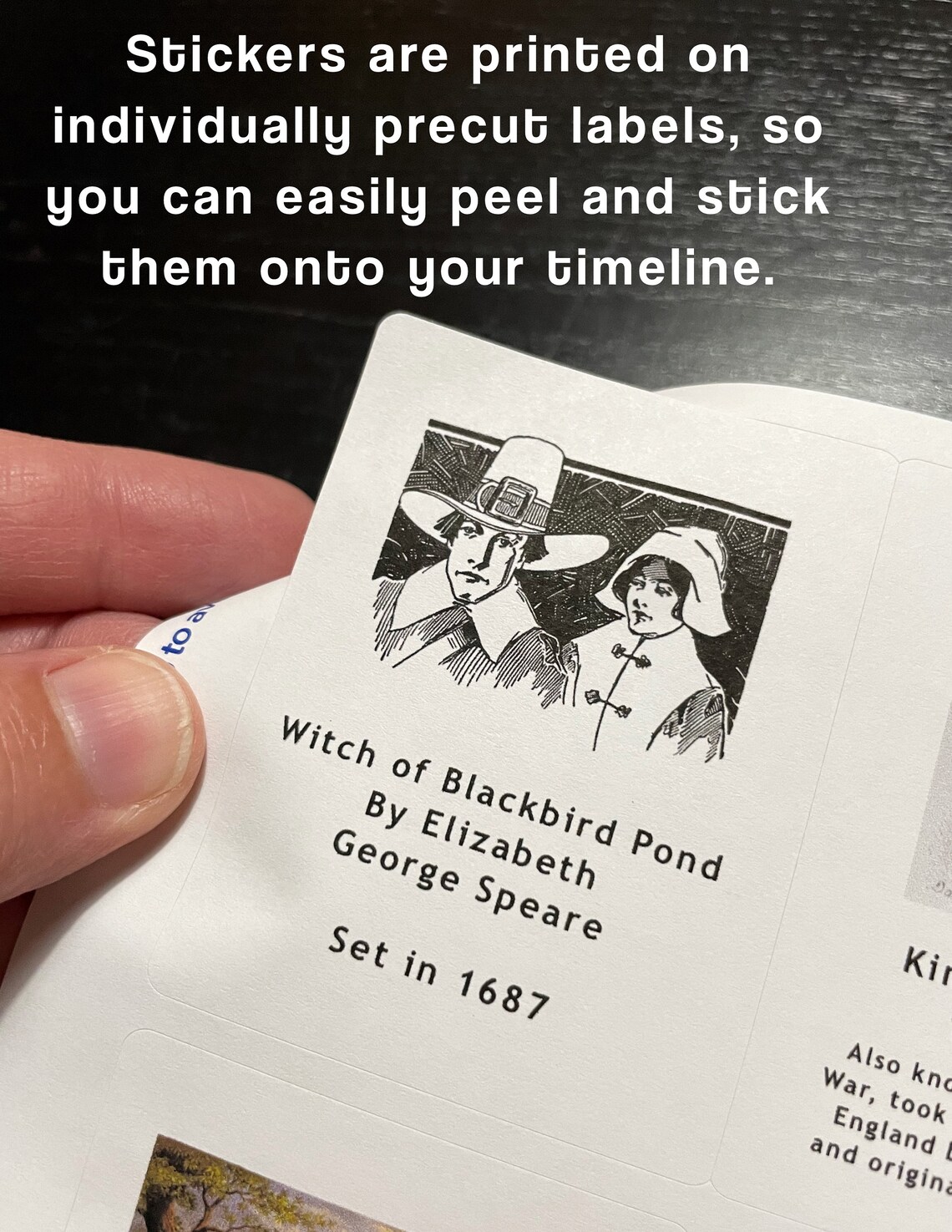 Large Timeline Stickers for CC Challenge 1 (american History) - Etsy