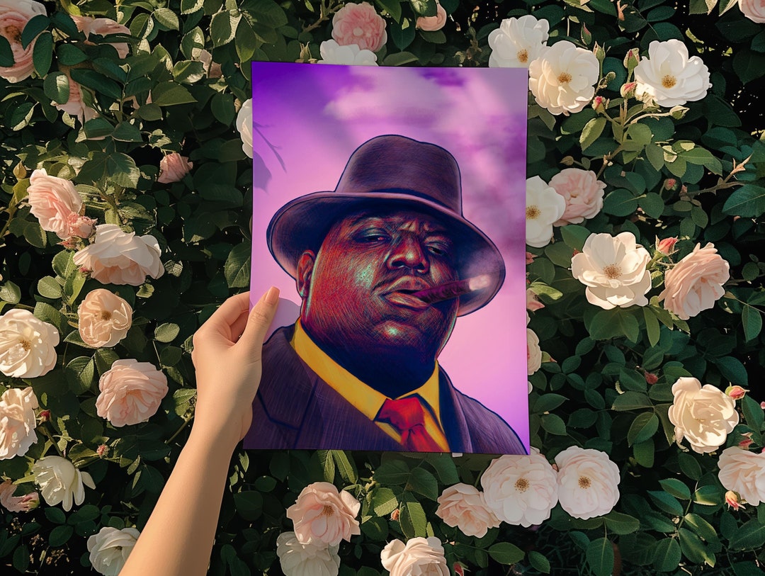 ART PRINT Biggie Smalls the Notorious Big Poster, Hip-hop Wall Decor ...