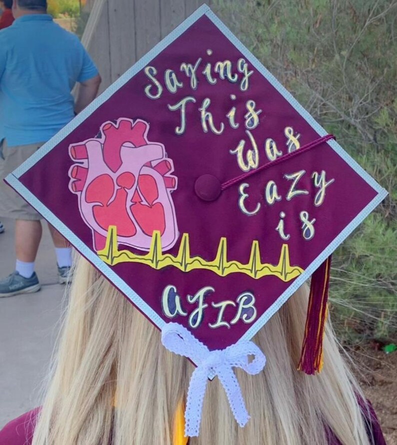 Personalized Graduation Cap Topper, Graduation Gift, Grad Cap Topper ...