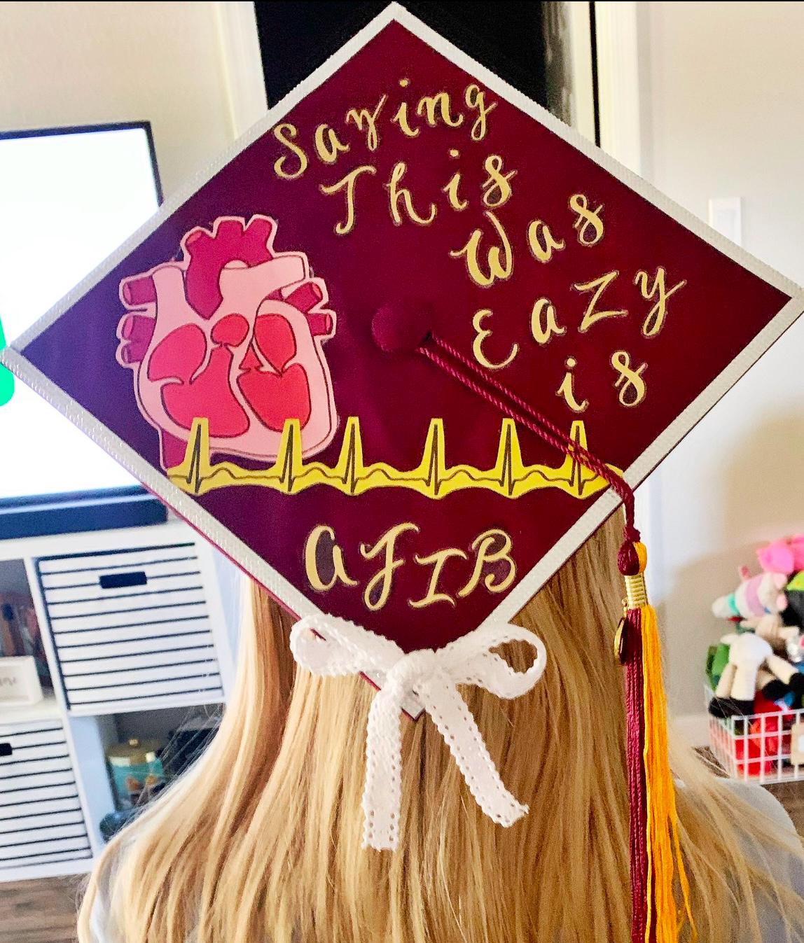 Personalized Graduation Cap Topper, Graduation Gift, Grad Cap Topper ...
