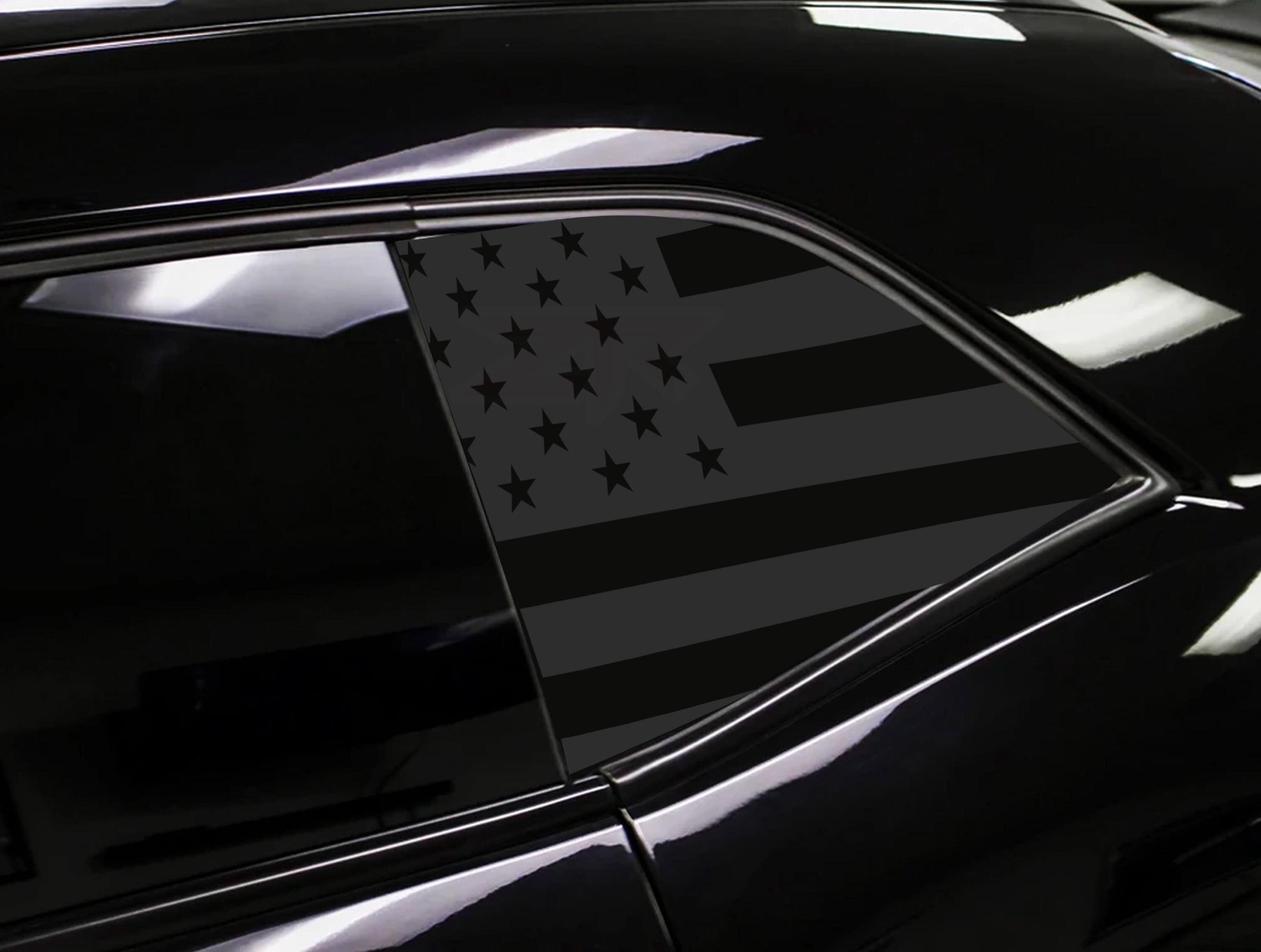 American Flag Window Decals Fits Dodge Challenger - Etsy