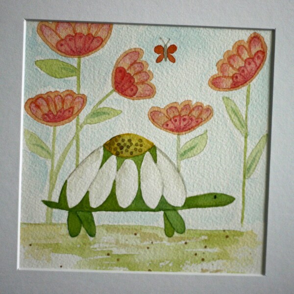 Whimsical Turtle - Etsy