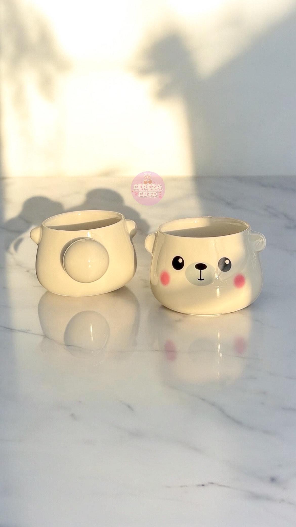 Animal Ceramic Mug, Coffee Cups, Coffee Lovers, Home, Bear, Panda Bear ...