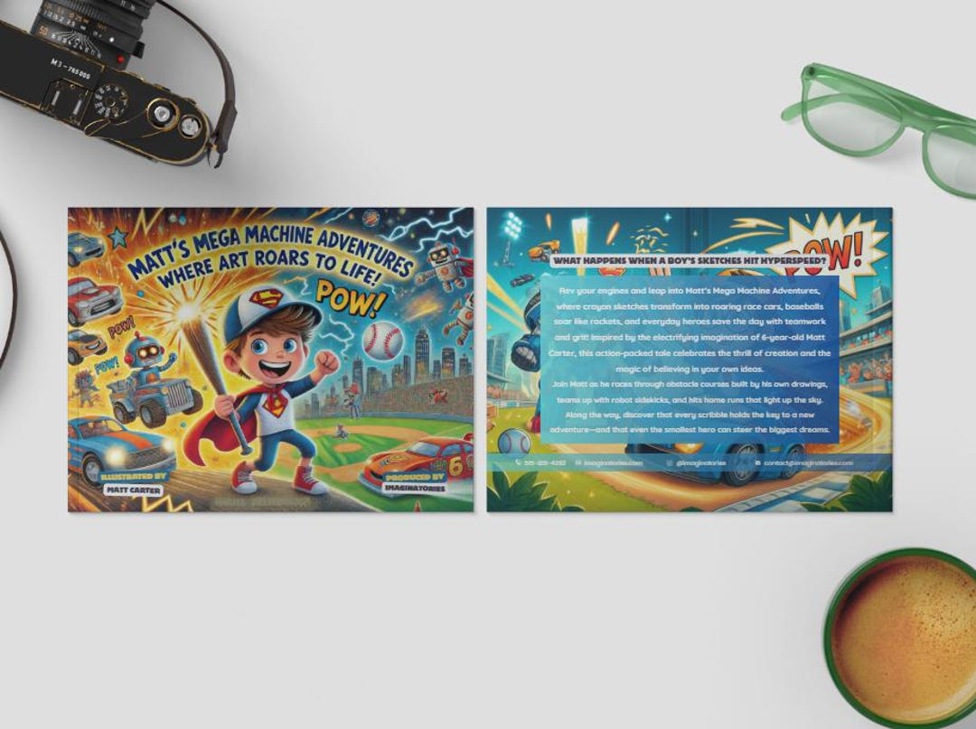 Custom Kids Art Book From Drawings | Timeless Keepsake Hardcover ...