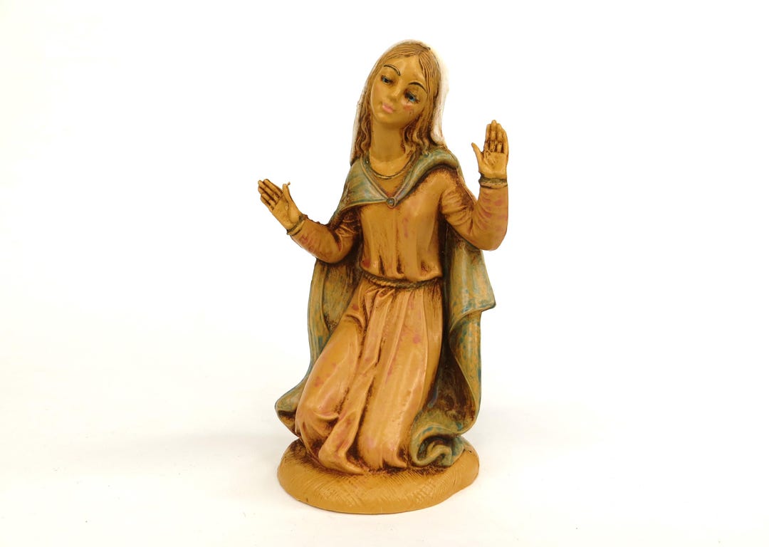 Vintage Fontanini Mary Nativity Figure 2 Spider Mark - Etsy