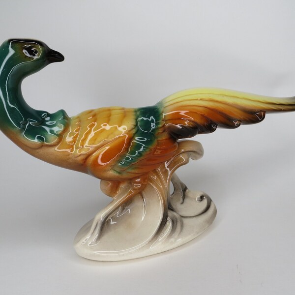 Ceramic Pheasant Figurine - Etsy
