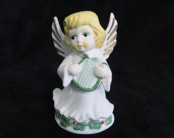 Porcelain Angel Bell - Etsy