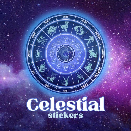 CelestialStickersUSA - Etsy