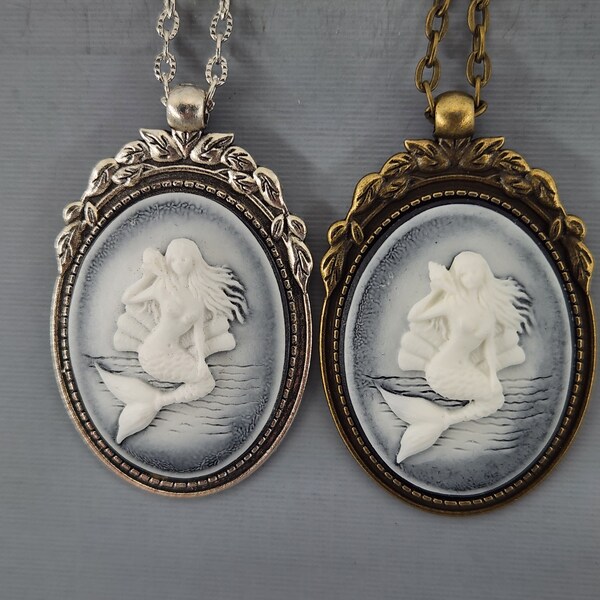 Cameo Necklace - Etsy