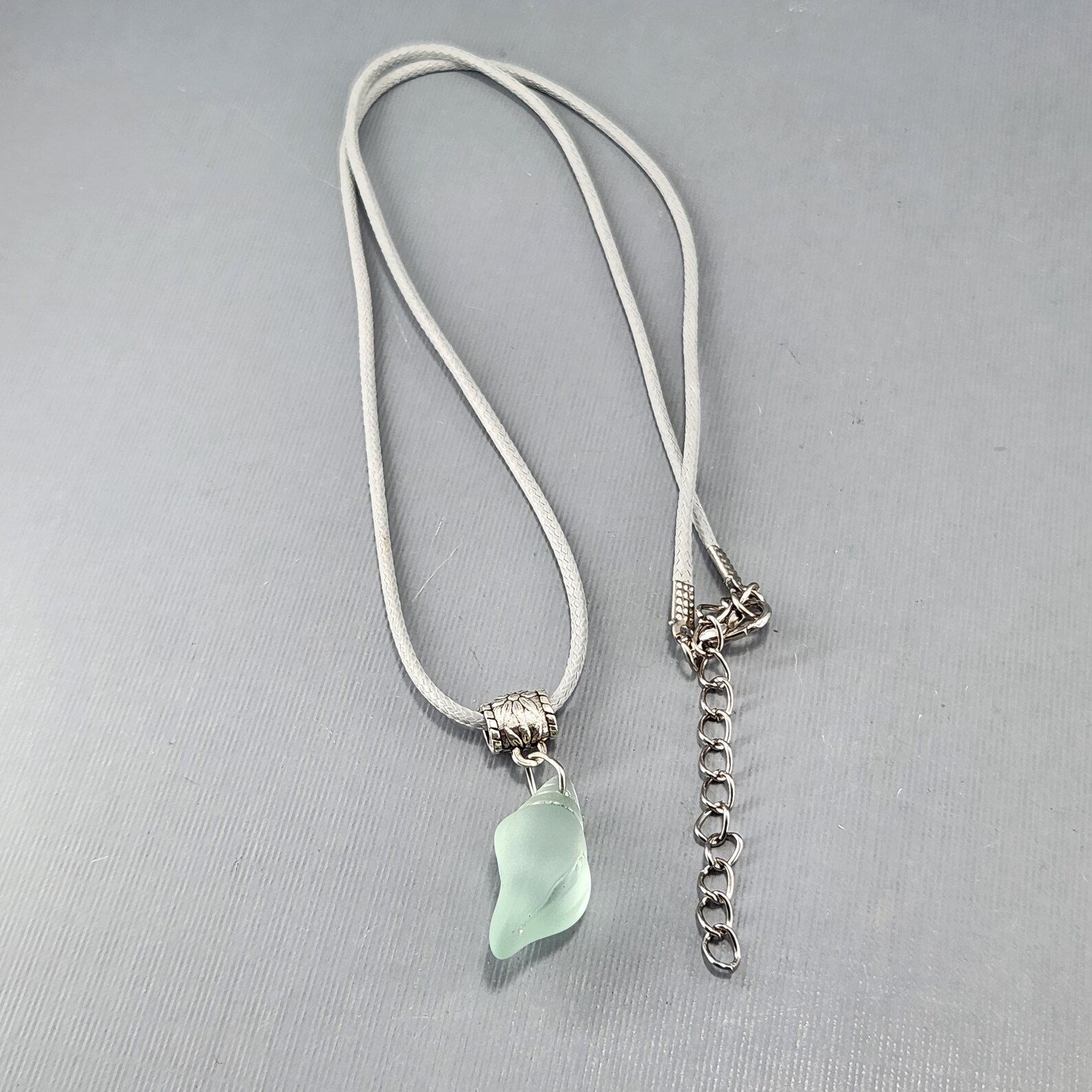Conch Shell Necklace Beach Glass Shell Necklace Carved Shell Necklace ...
