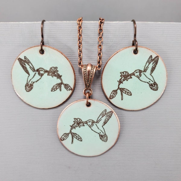 Hummingbird Jewelry - Etsy