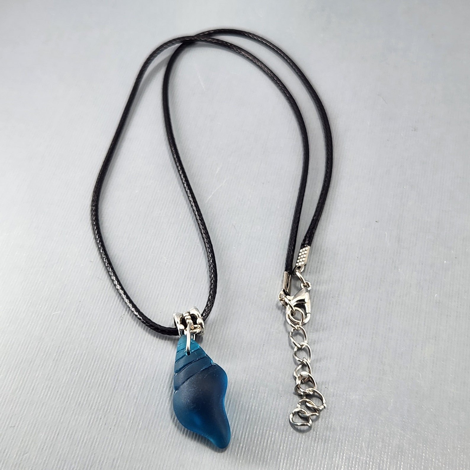 Conch Shell Necklace Beach Glass Shell Necklace Carved Shell Necklace ...