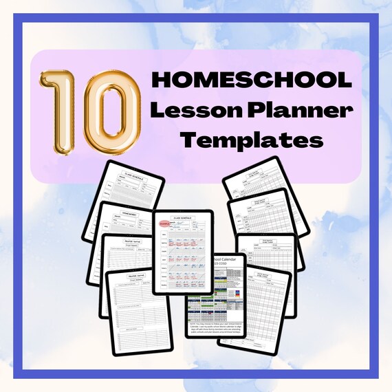 MINIMALIST HOMESCHOOL Teacher Student Lesson Planner Grade - Etsy