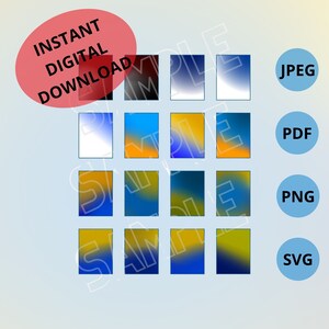 Wallpaper Gradient Background Pack 32 Blends (plus Extras), Color ...