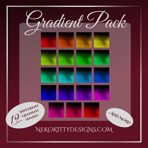 Wallpaper Gradient Background Pack 32 Blends plus Extras, Color ...