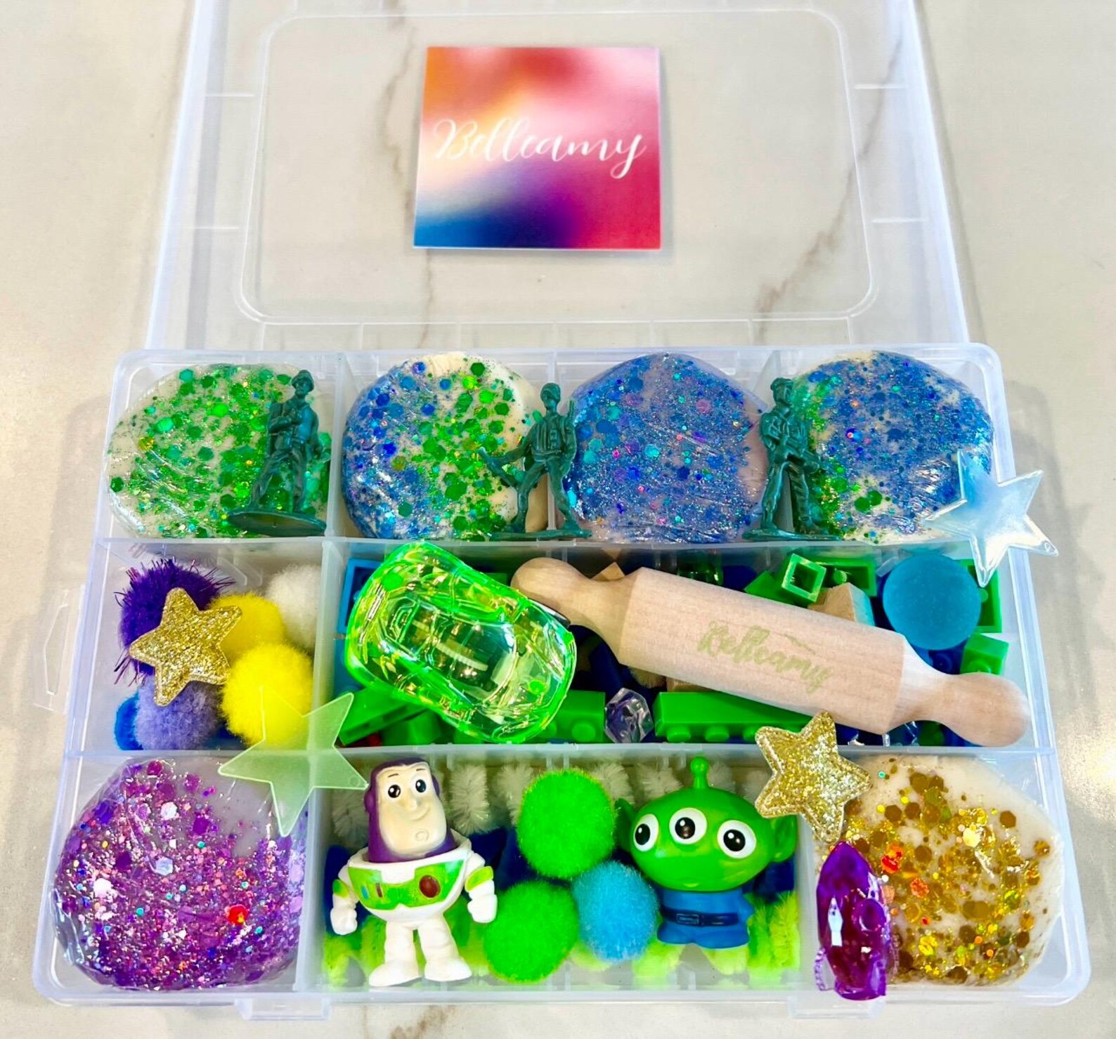 Toy Story Buzz Lightyear Sensory Play Dough Kit: Organic, Non-toxic ...