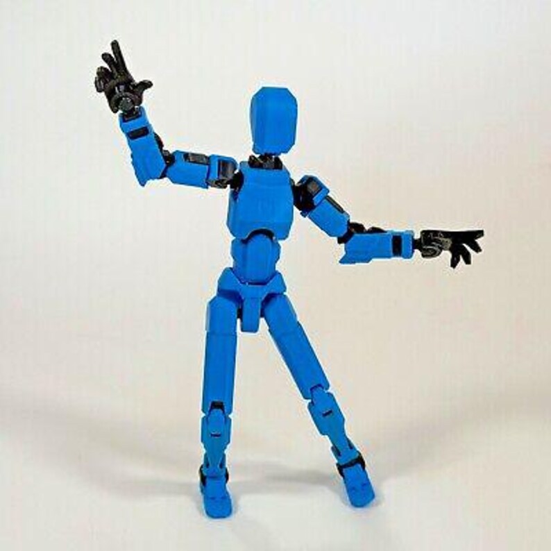 DUMMY 13 ACTION FIGURE | Articulated 3D Printed Figurine | Pre ...