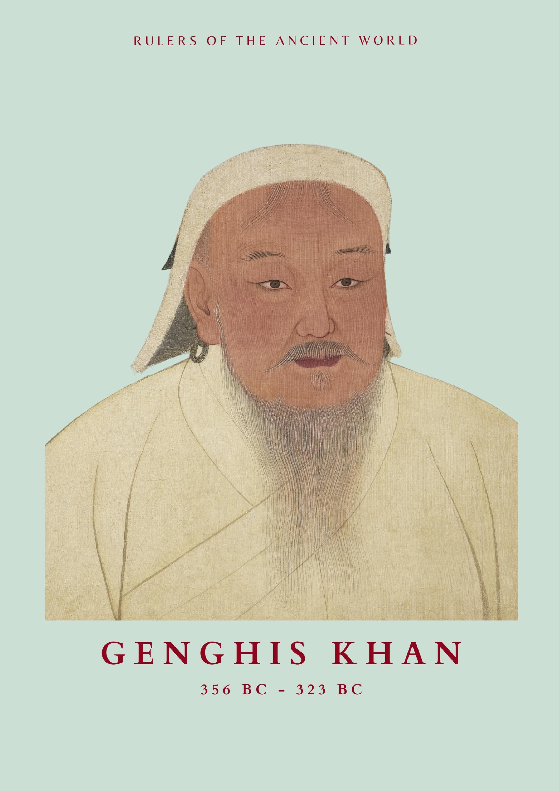 Rulers of the Ancient World Posters | Julius Caesar, Genghis Khan ...