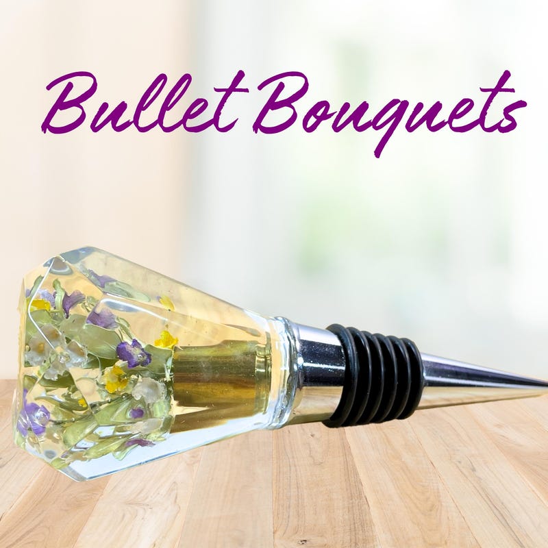 Flower Wine Stopper - Etsy