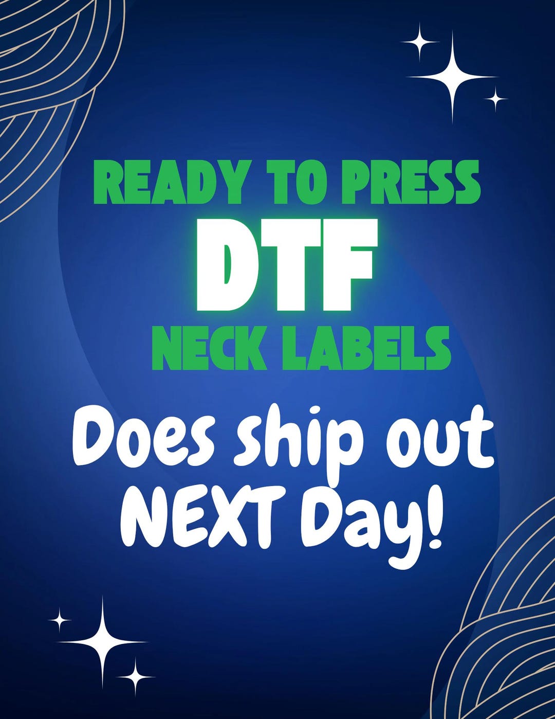 DTF Neck Tagless Labels,ready to Press Labels, T Shirt Labels - Etsy