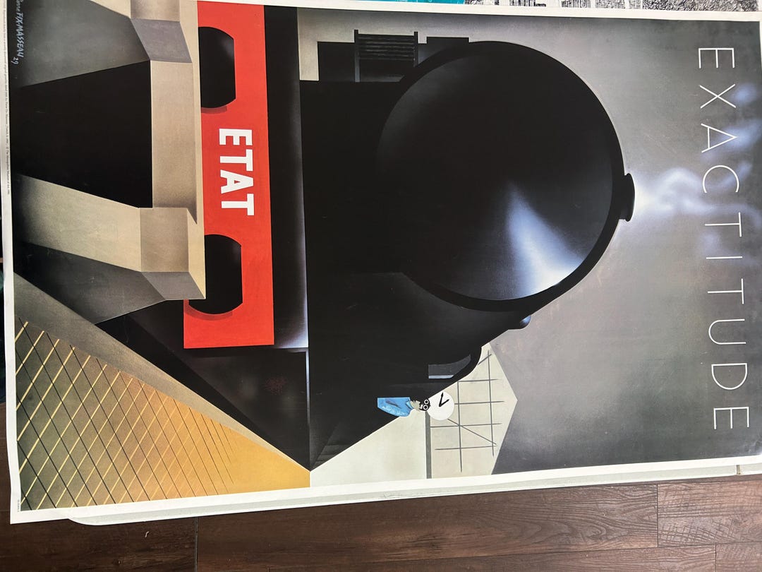 Fix-masseau Exactitude Poster - Etsy