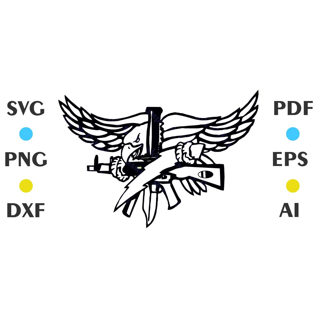 SWAT Operator Insignia, Special Weapons, Dark Raven Warrior Digital ...