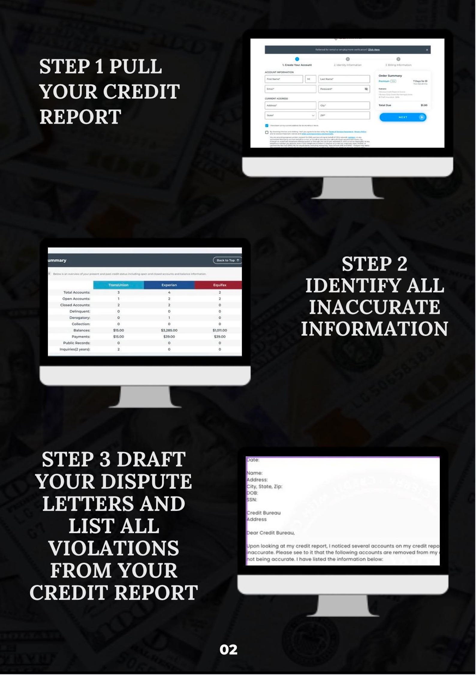 7- Day Credit Sweep Cheat Sheet Guide - Etsy