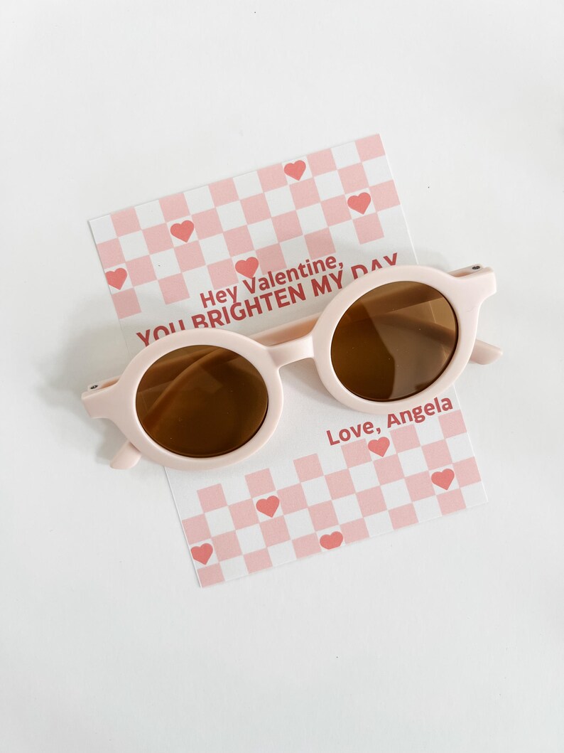 You Brighten My Day Printable Valentine Cards - Editable Canva Template ...