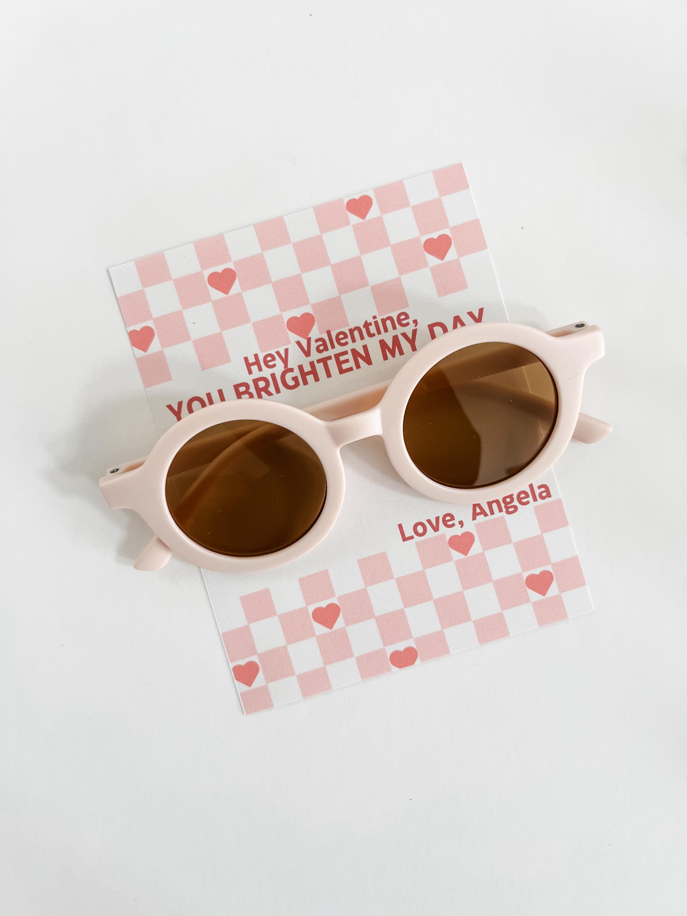 You Brighten My Day Printable Valentine Cards - Editable Canva Template ...