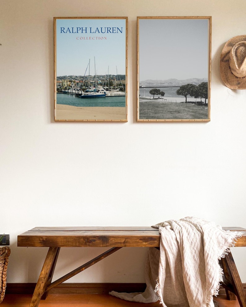 Ralph Lauren Poster, Vintage Magazine Poster, Old Ralph Lauren, Digital ...