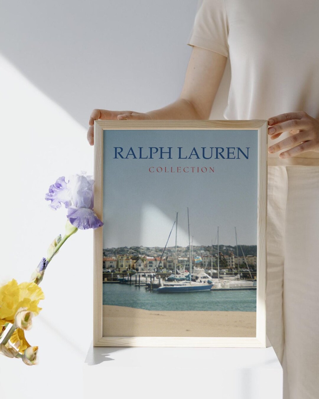 Ralph Lauren Poster, Vintage Magazine Poster, Old Ralph Lauren, Digital ...