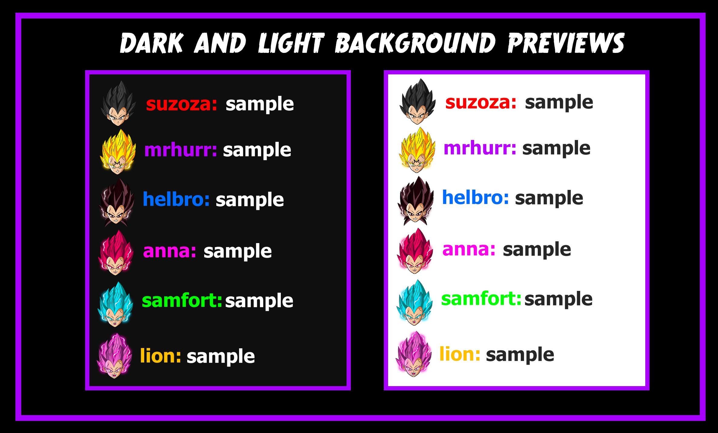 Vegeta Sub Badges: Unique Streamer/discord/youtube Badges - Etsy